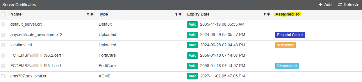 Improved certificate UX | FortiClient 7.2.0