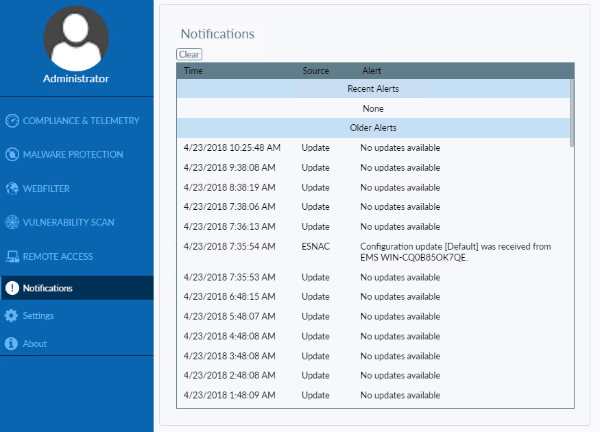 Notifications | FortiClient 7.4.1 | Fortinet Document Library