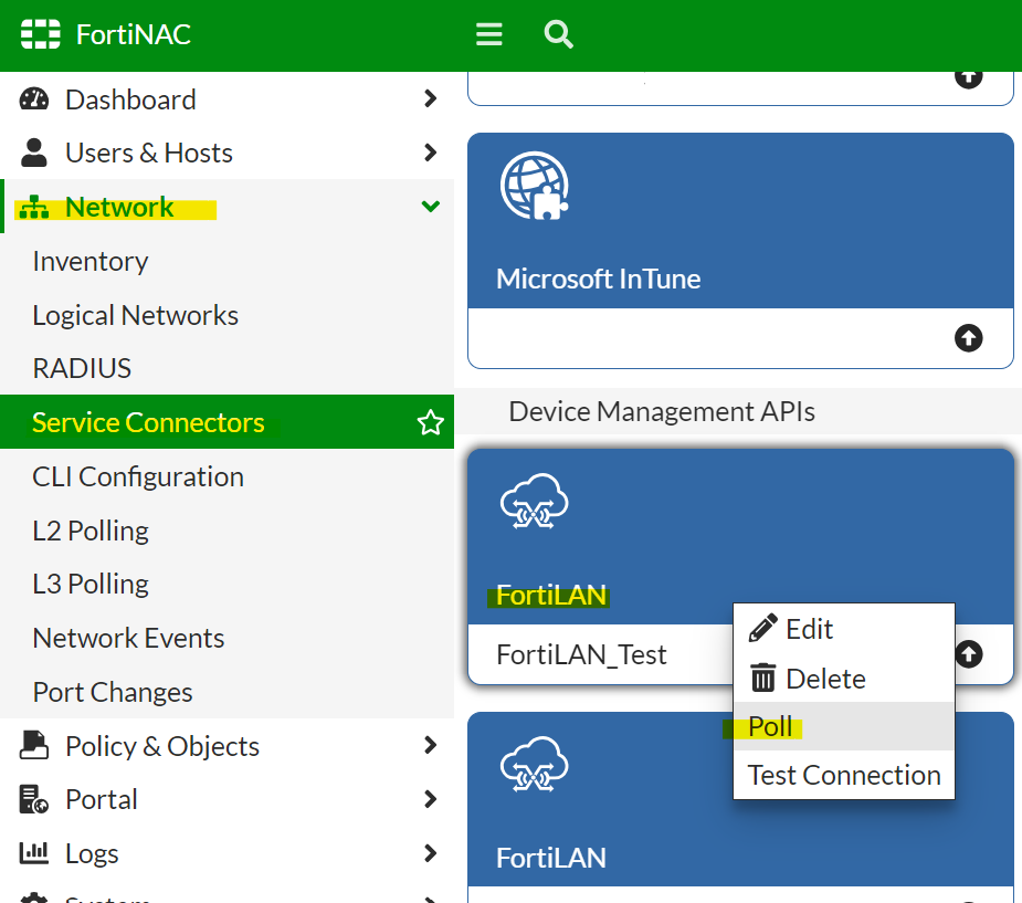 FortiAP Discovery | FortiNAC-F 7.4.0 | Fortinet Document Library