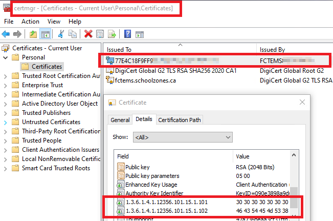 Uploading custom certificate and private key for ZTNA | FortiClient 7.4 ...