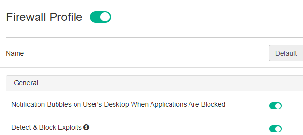 Define exceptions for Firewall Detect & Block Exploits feature | FortiClient 7.4.3 | Fortinet ...