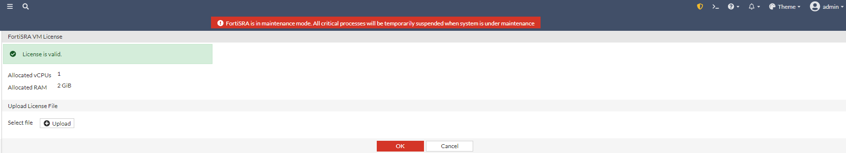 FortiSRA license | FortiSRA 1.6.0 | Fortinet Document Library