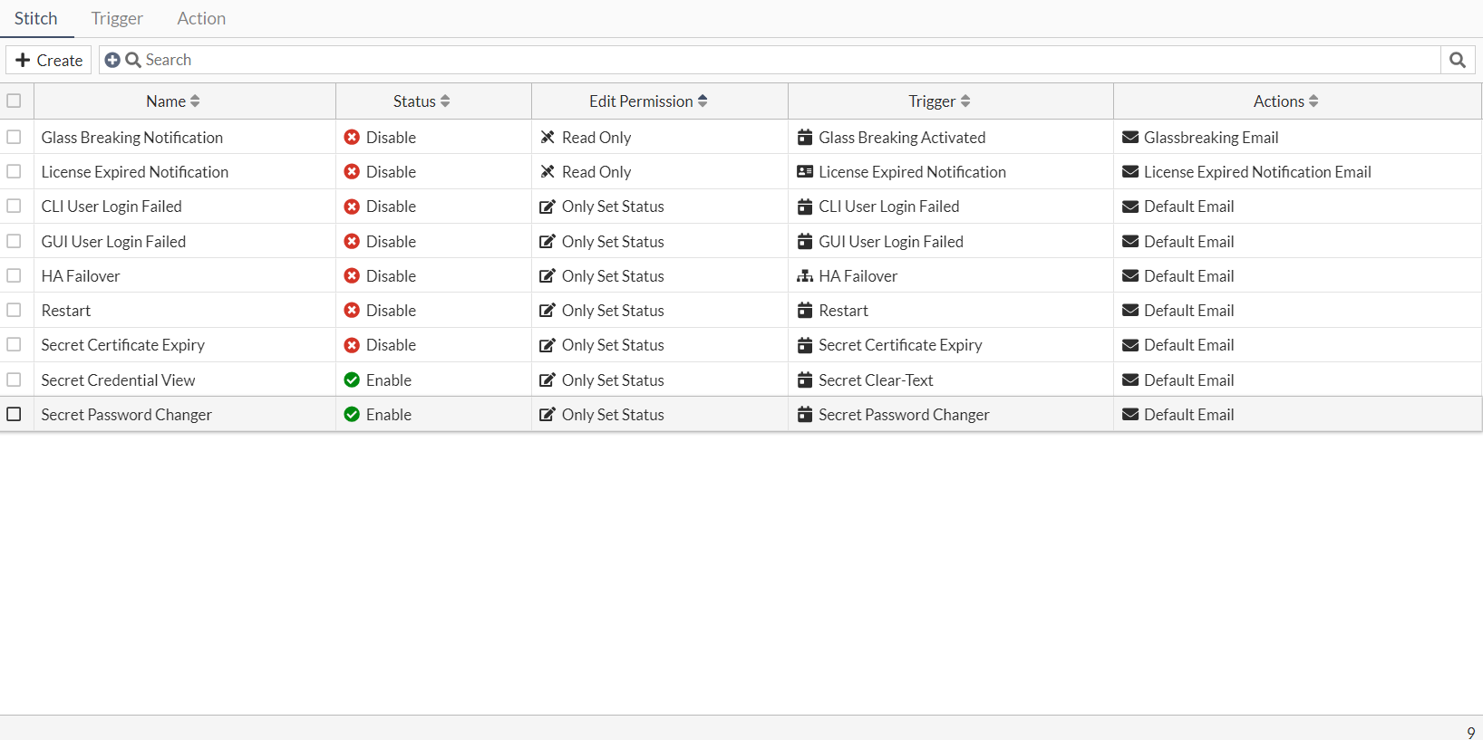 Stitch | FortiSRA 1.6.0 | Fortinet Document Library