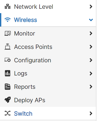 User Interface Overview | FortiLAN Cloud 24.2.0 | Fortinet Document Library