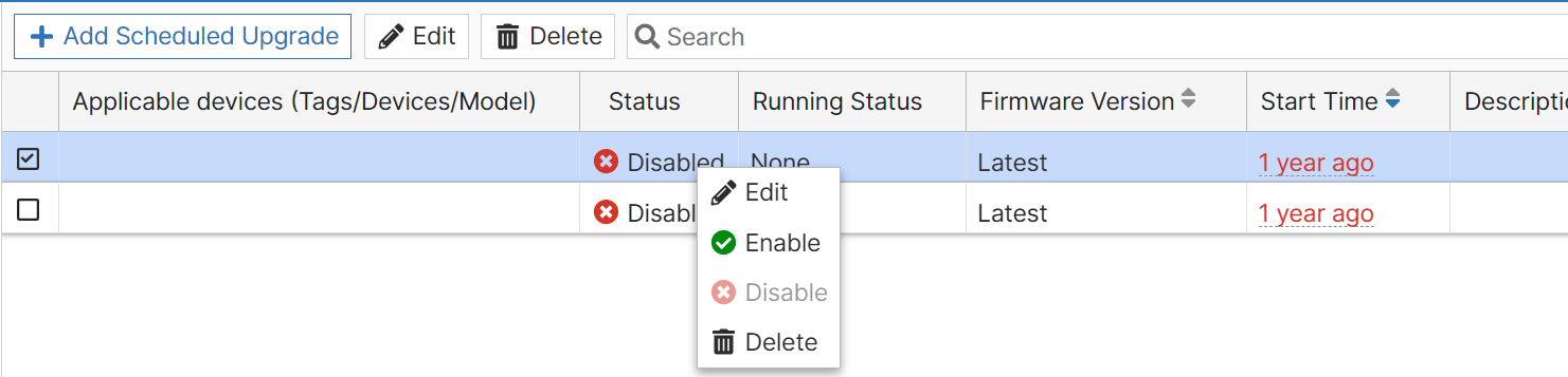 Scheduled Upgrade | FortiLAN Cloud 24.2.0 | Fortinet Document Library