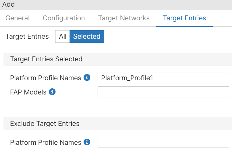 Creating Configuration Profiles | FortiLAN Cloud 24.2.0 | Fortinet Document Library