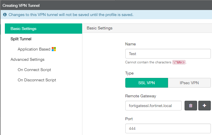 Load balancing SSL VPN gateways with one FQDN | FortiClient 7.2.8 ...