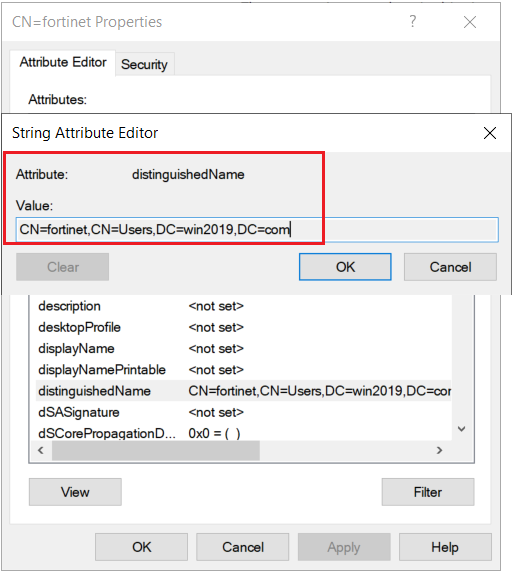 Using an LDAP authentication server | FortiADC 7.1.5 | Fortinet Document Library