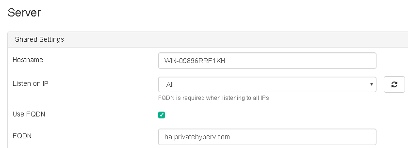 HA using one SQL server | FortiClient 7.2.1