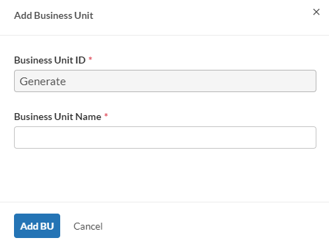 Add a Business Units | FortiCASB 24.4.b | Fortinet Document Library