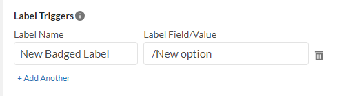 Label Triggers | FortiCASB 24.4.b | Fortinet Document Library