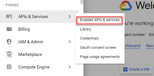 Enable Google Drive Labels API | FortiCASB 24.4.b | Fortinet Document ...