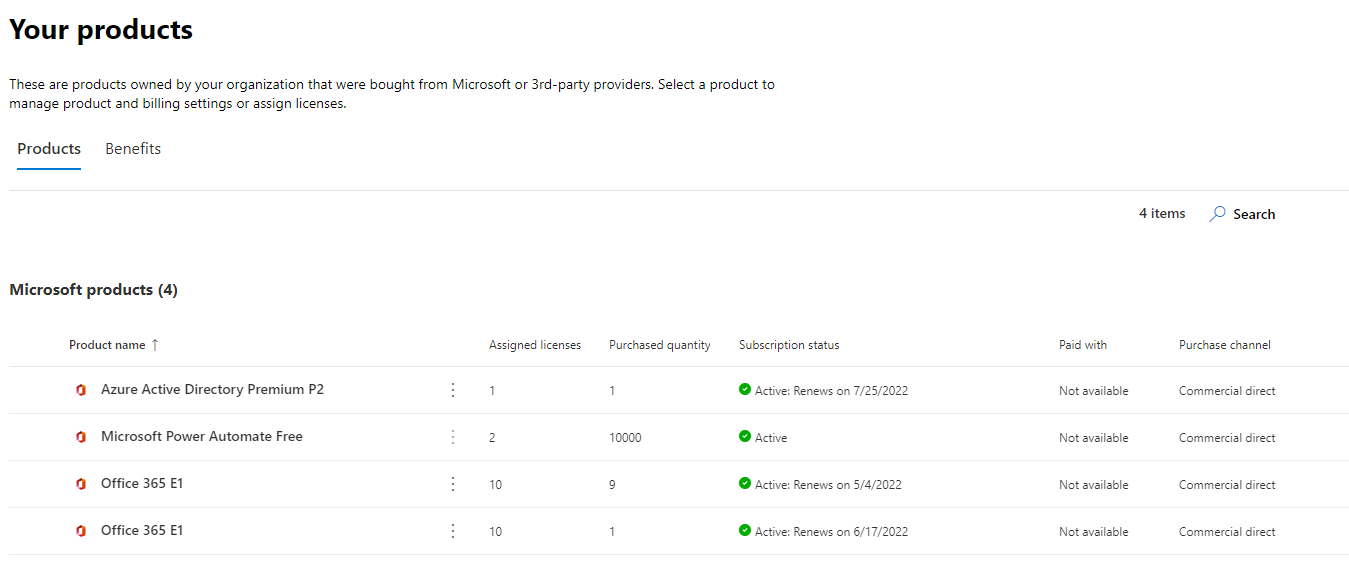 Office 365 Account and License | FortiCASB 24.4.b | Fortinet Document ...