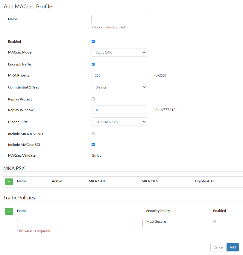 MAC security | FortiSwitch 7.6.2 | Fortinet Document Library