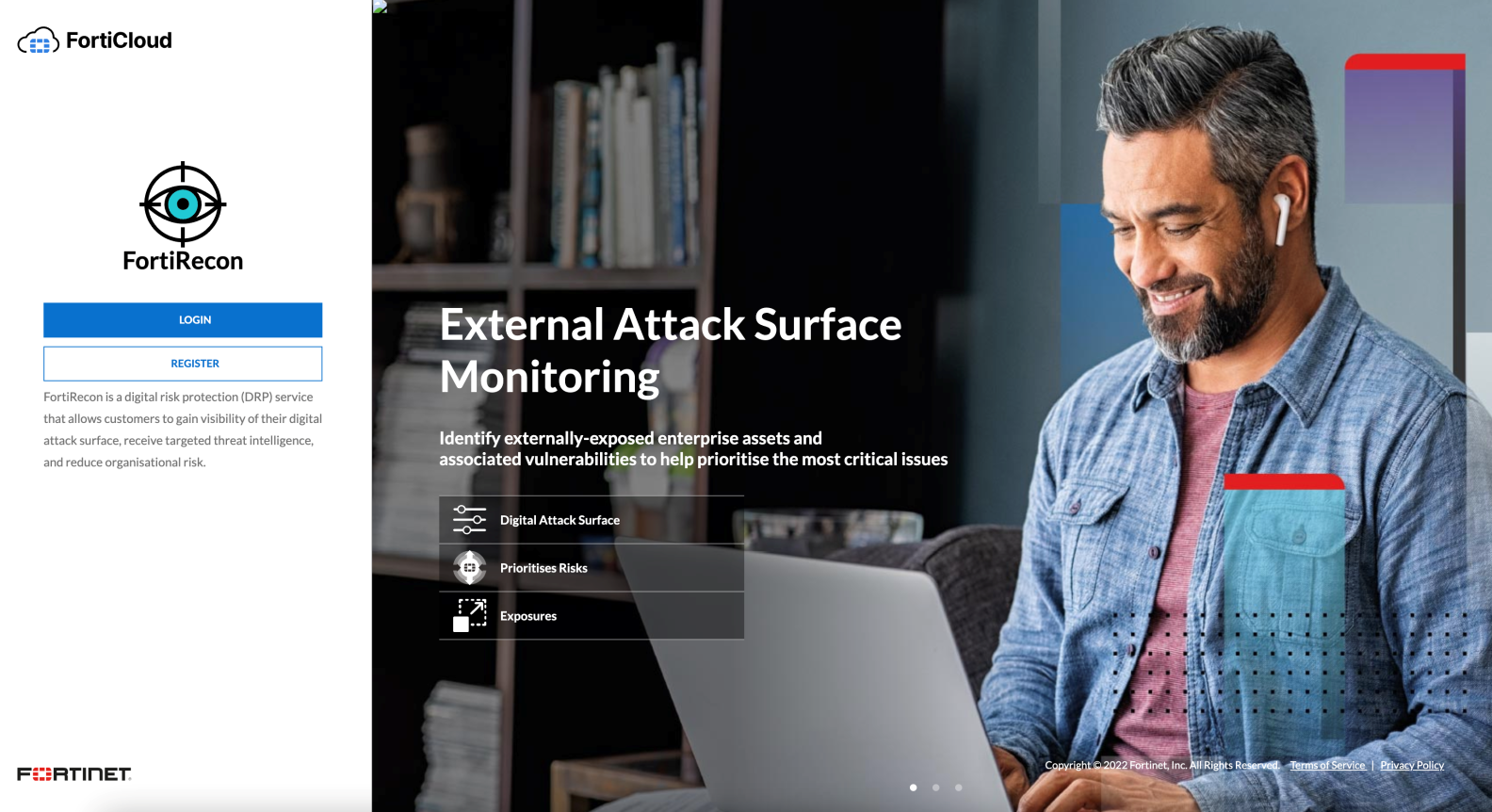 Subscribing to FortiRecon | FortiRecon 23.2.b