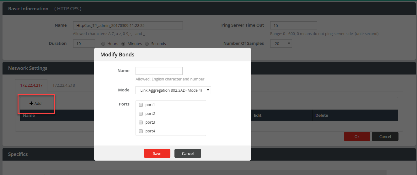 Using port binding and link aggregation | FortiTester 7.4.4 | Fortinet ...