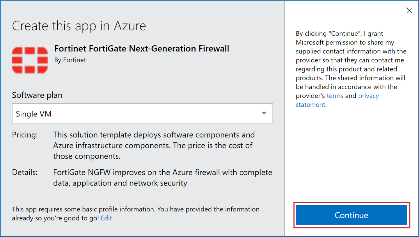 Azure Administration Guide | FortiGate Public Cloud 6.4.0 | Fortinet ...