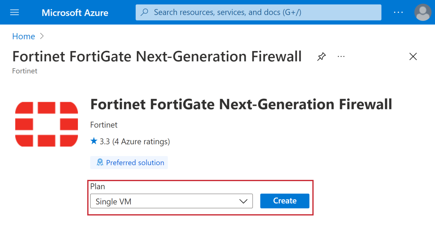 Azure Administration Guide | FortiGate Public Cloud 6.4.0 | Fortinet ...