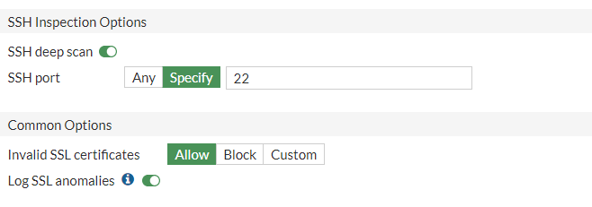 Create SSL/SSH Inspection Profile on FortiGate | FortiCNP 22.4.a