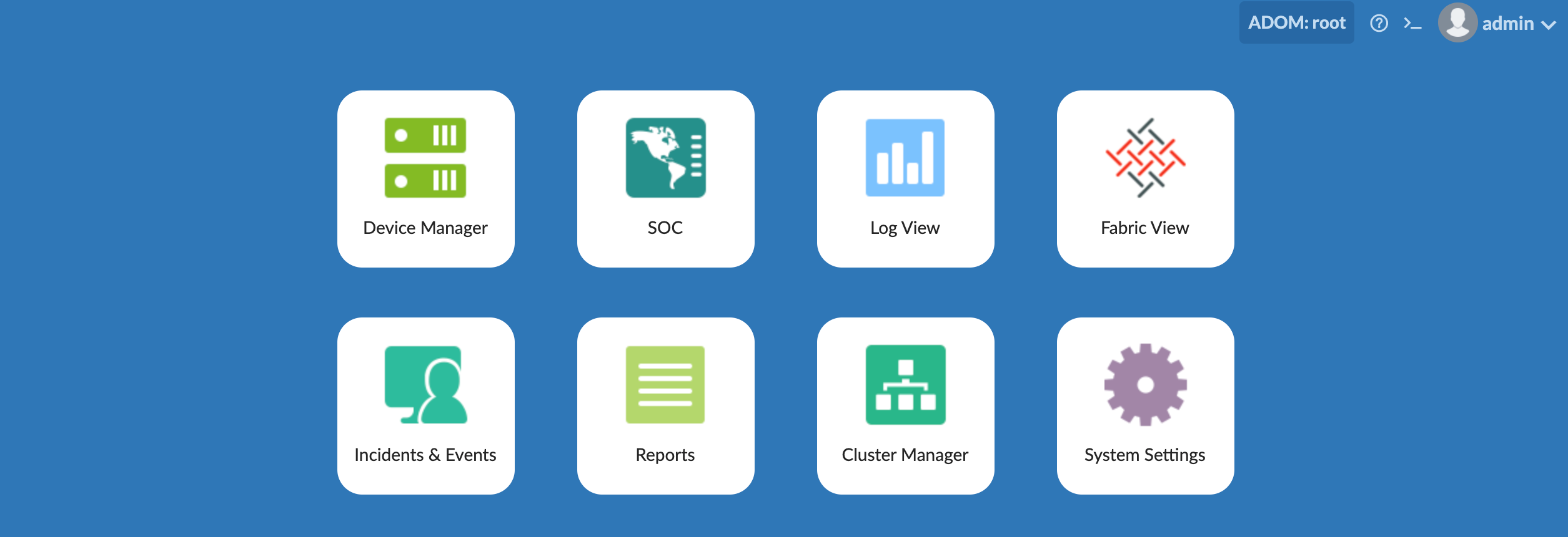 Connecting To The Gui Fortianalyzer Bigdata Private Cloud 7 2 2
