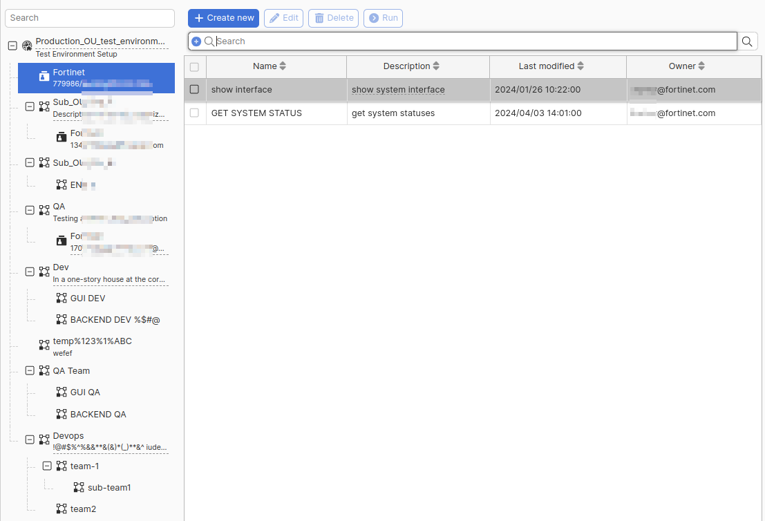 OU CLI scripts | FortiGate Cloud 25.2.a | Fortinet Document Library