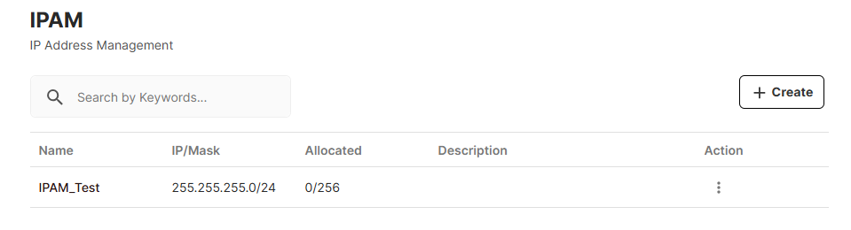 IPAM | Overlay-as-a-Service 24.4.0 | Fortinet Document Library