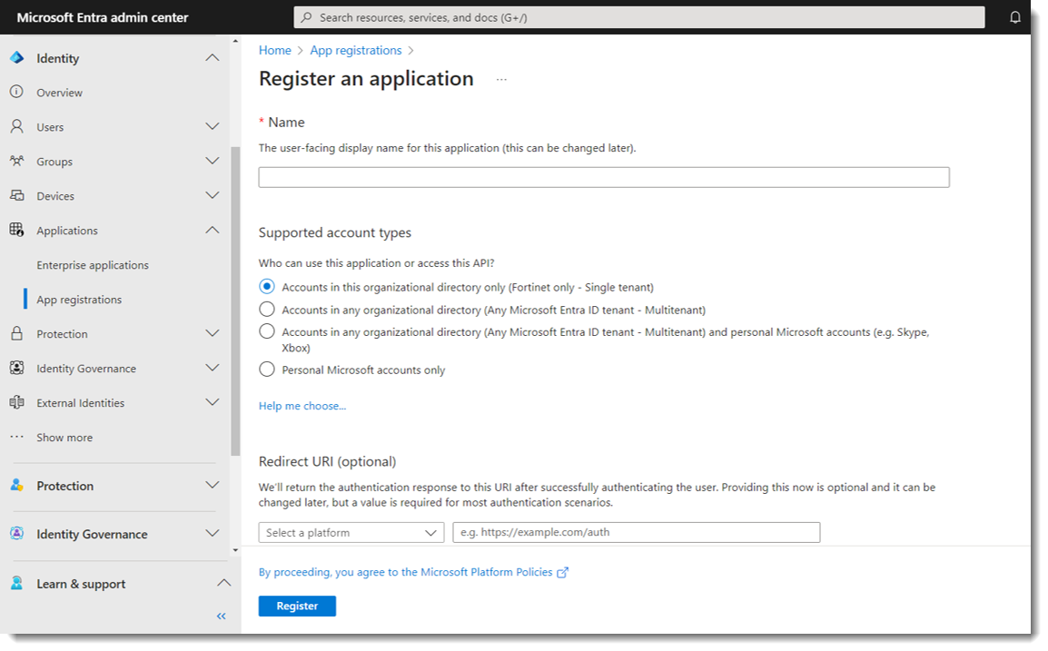 Configure FTC as Microsoft Entra external authentication service ...