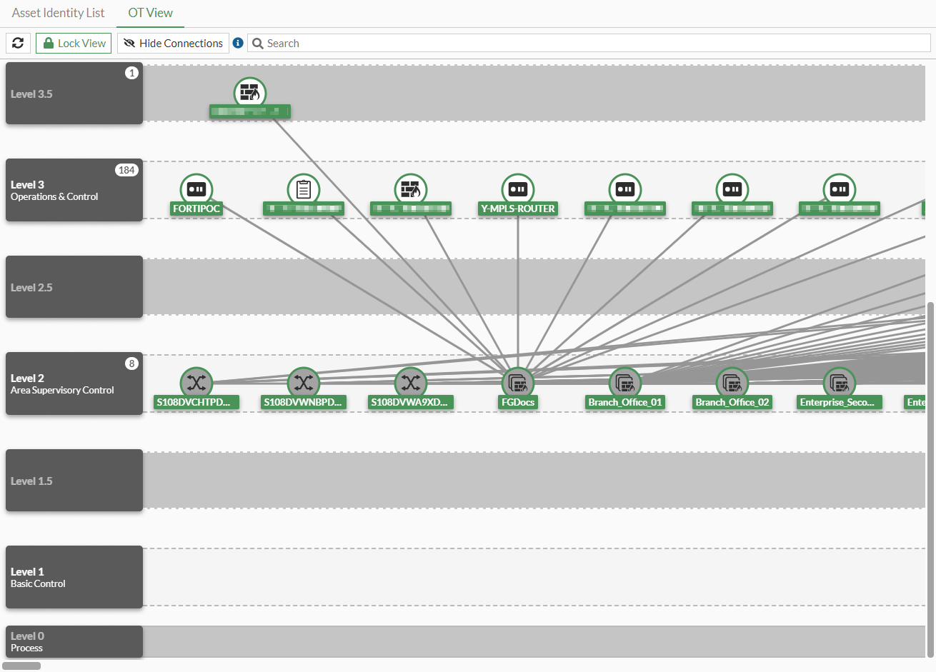 OT asset visibility and network topology | FortiGate / FortiOS 7.4.3 ...