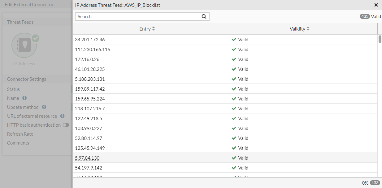 IP address threat feed | FortiGate / FortiOS 7.4.3 | Fortinet Document ...