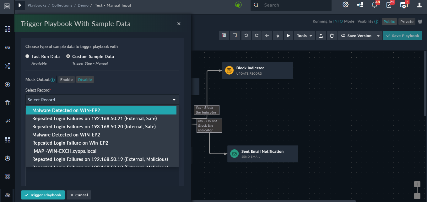 System Playbooks | FortiSOAR 7.2.2