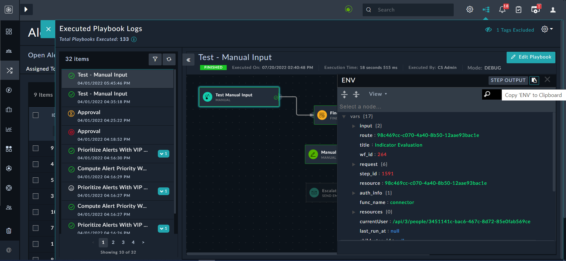 Playbooks Guide | FortiSOAR 7.2.2 | Fortinet Documentation Library