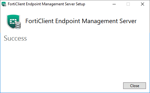 Installing FortiClient EMS | FortiClient 7.2.5 | Fortinet Document Library