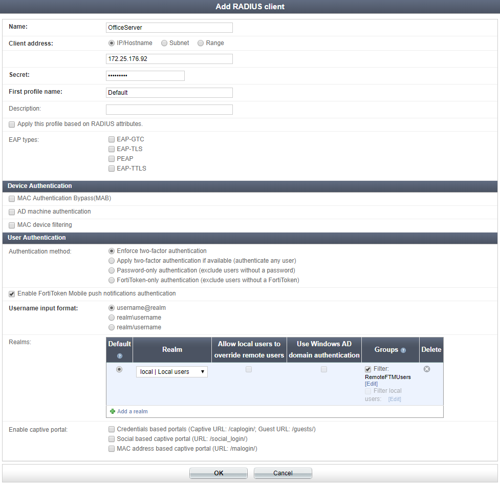 Cookbook | FortiGate / FortiOS 6.0.0 | Fortinet Documentation Library
