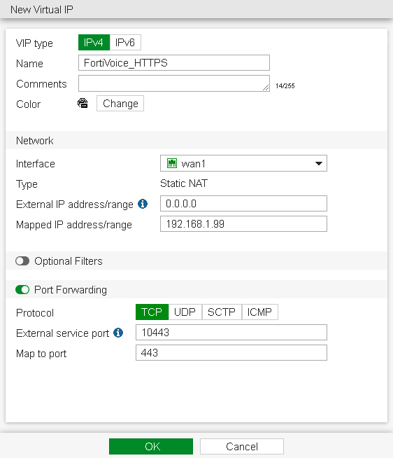 Configuring FortiGate for SIP over TCP or UDP | FortiVoice 7.2.2 ...