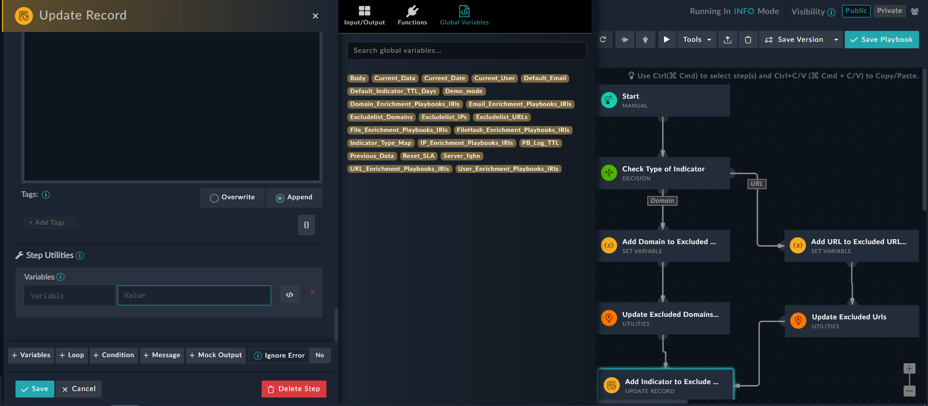 Deprecated Playbook Steps | FortiSOAR 7.4.1
