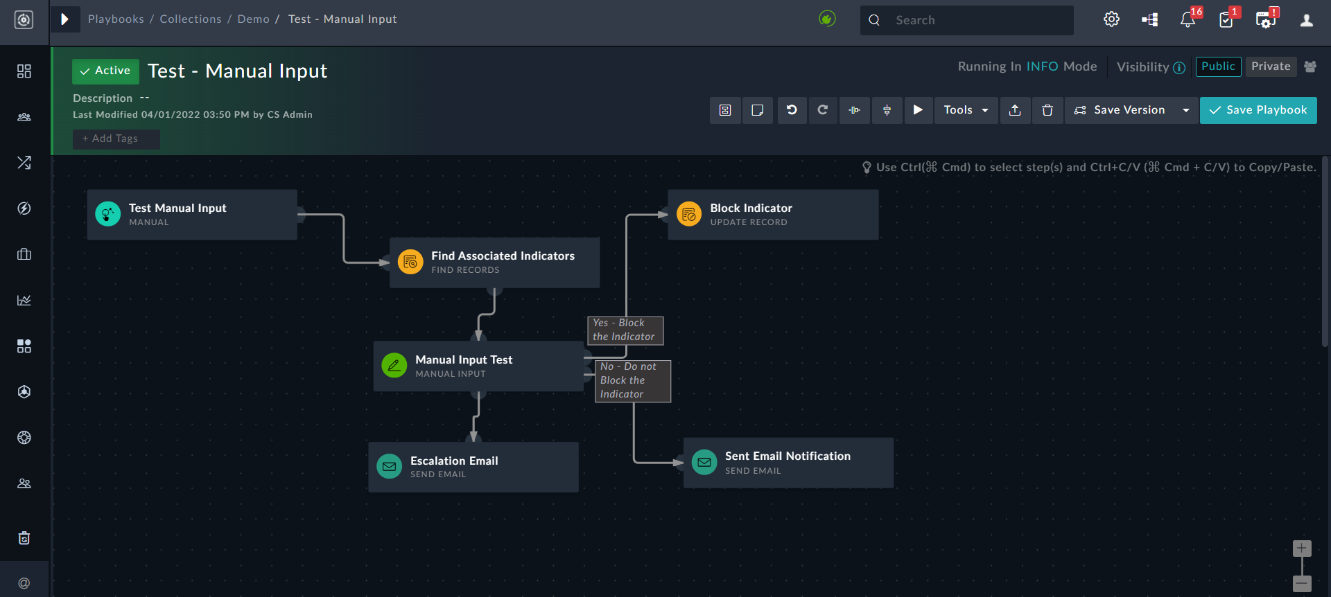 Deprecated Playbook Steps | FortiSOAR 7.4.1