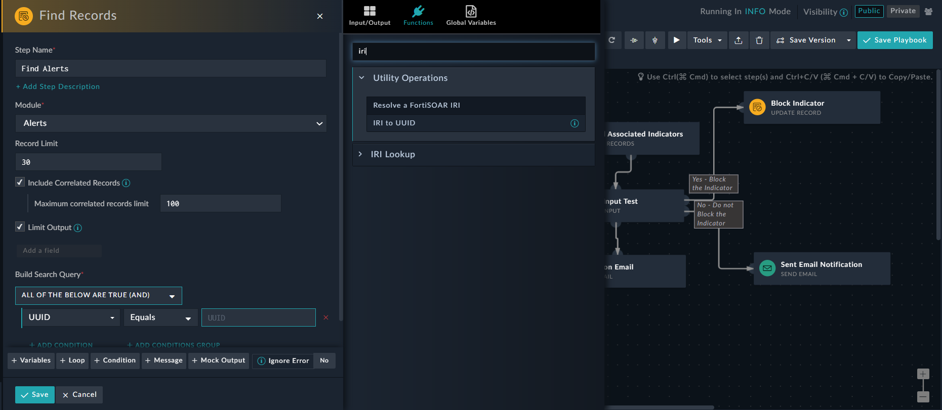 Deprecated Playbook Steps | FortiSOAR 7.4.1