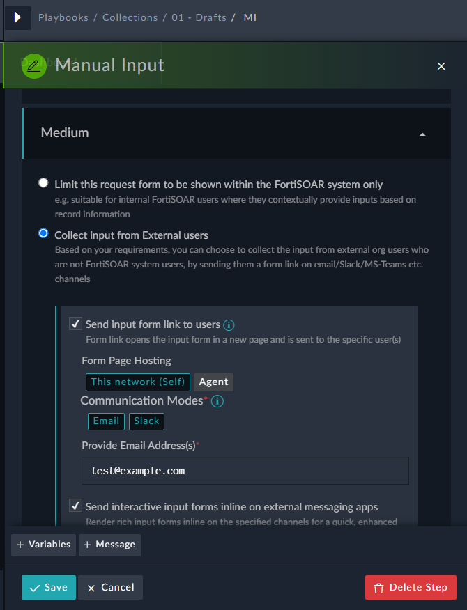 Deprecated Playbook Steps | FortiSOAR 7.4.1