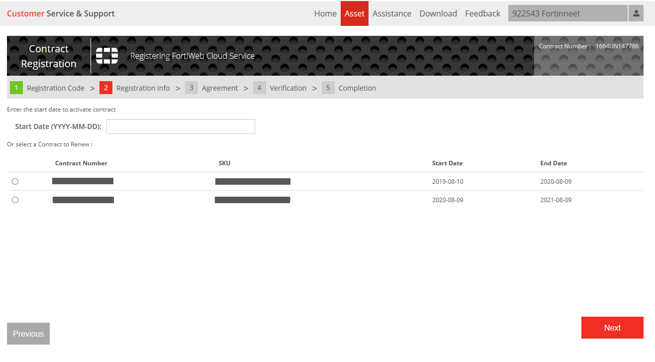 Licenses purchased from Fortinet | FortiWeb Cloud 24.2.0 | Fortinet ...