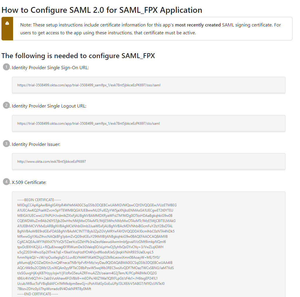 Using SAML authentication with Okta | FortiProxy 7.6.0 | Fortinet Document Library
