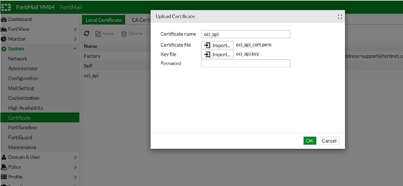 Configuring the FortiMail Instances | FortiMail 7.6.0 | Fortinet Document Library