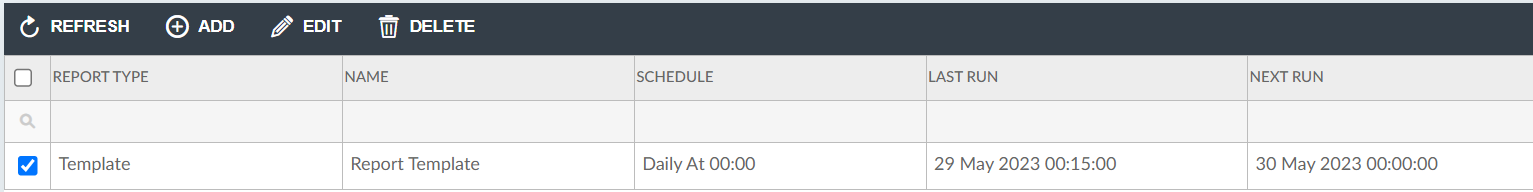 Scheduled Reports | FortiAIOps 2.0.0 | Fortinet Document Library