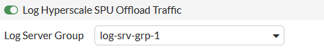 Adding hardware logging to a hyperscale firewall policy | FortiGate ...