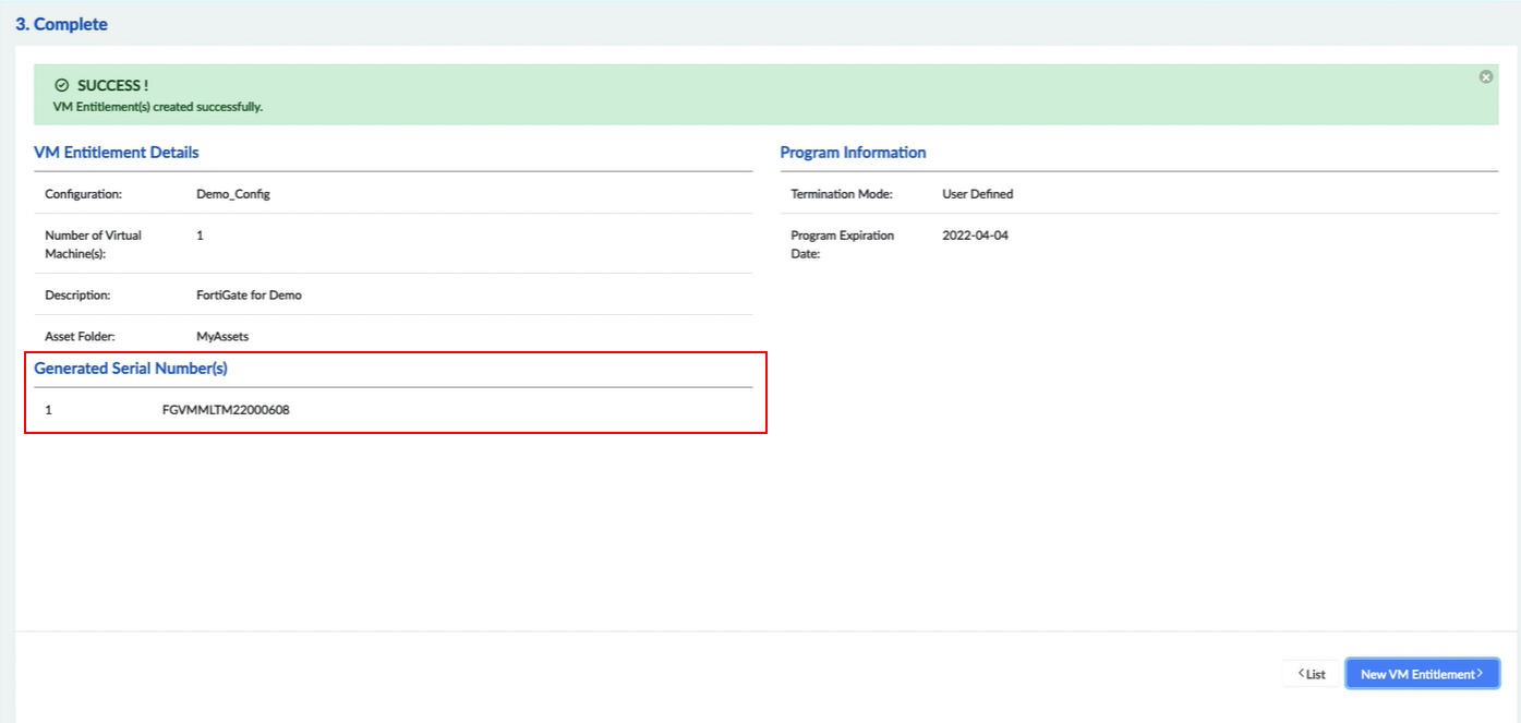 Manual deployment on KVM | FortiFlex 24.1.0 | Fortinet Document Library