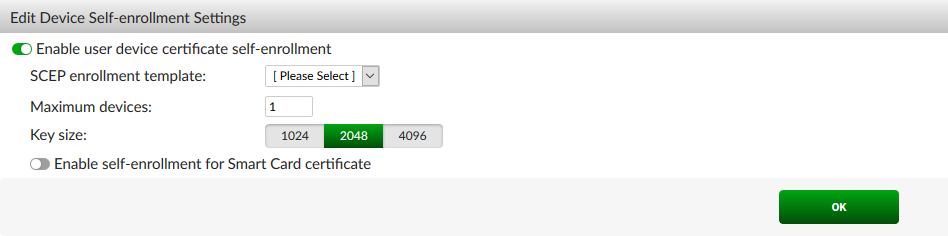 Device self-enrollment | FortiAuthenticator 6.4.6 | Fortinet Document ...