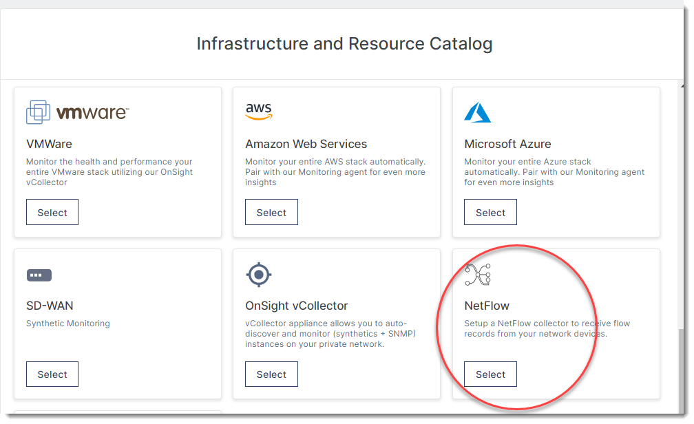 NetFlow monitoring | FortiMonitor 25.2.0 | Fortinet Document Library