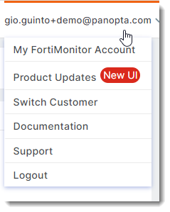 Manage subtenants | FortiMonitor 25.2.0 | Fortinet Document Library