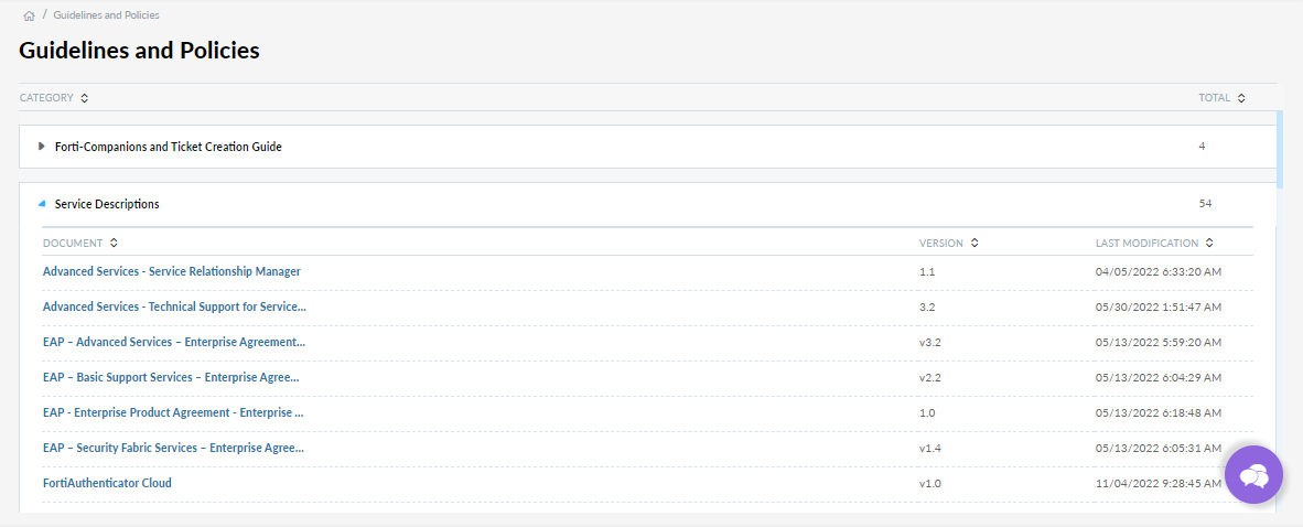 Guidelines and Policies | FortiCloud Services 25.1.a | Fortinet ...