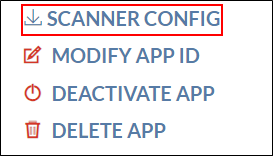 FortiDAST App Config | FortiDevSec 24.3.a | Fortinet Document Library