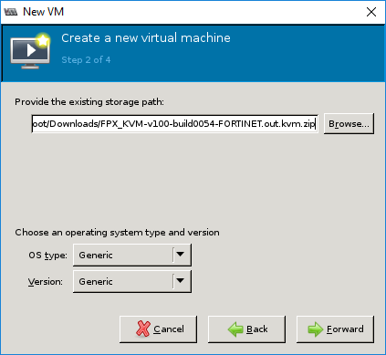 Import the FortiProxy‑VM and configure its hardware settings ...